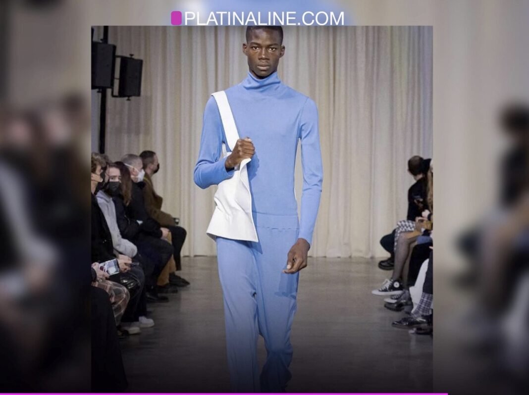 Modelo angolano Guibu Bunga brilha nas passarelas do Paris Fashion Week ...