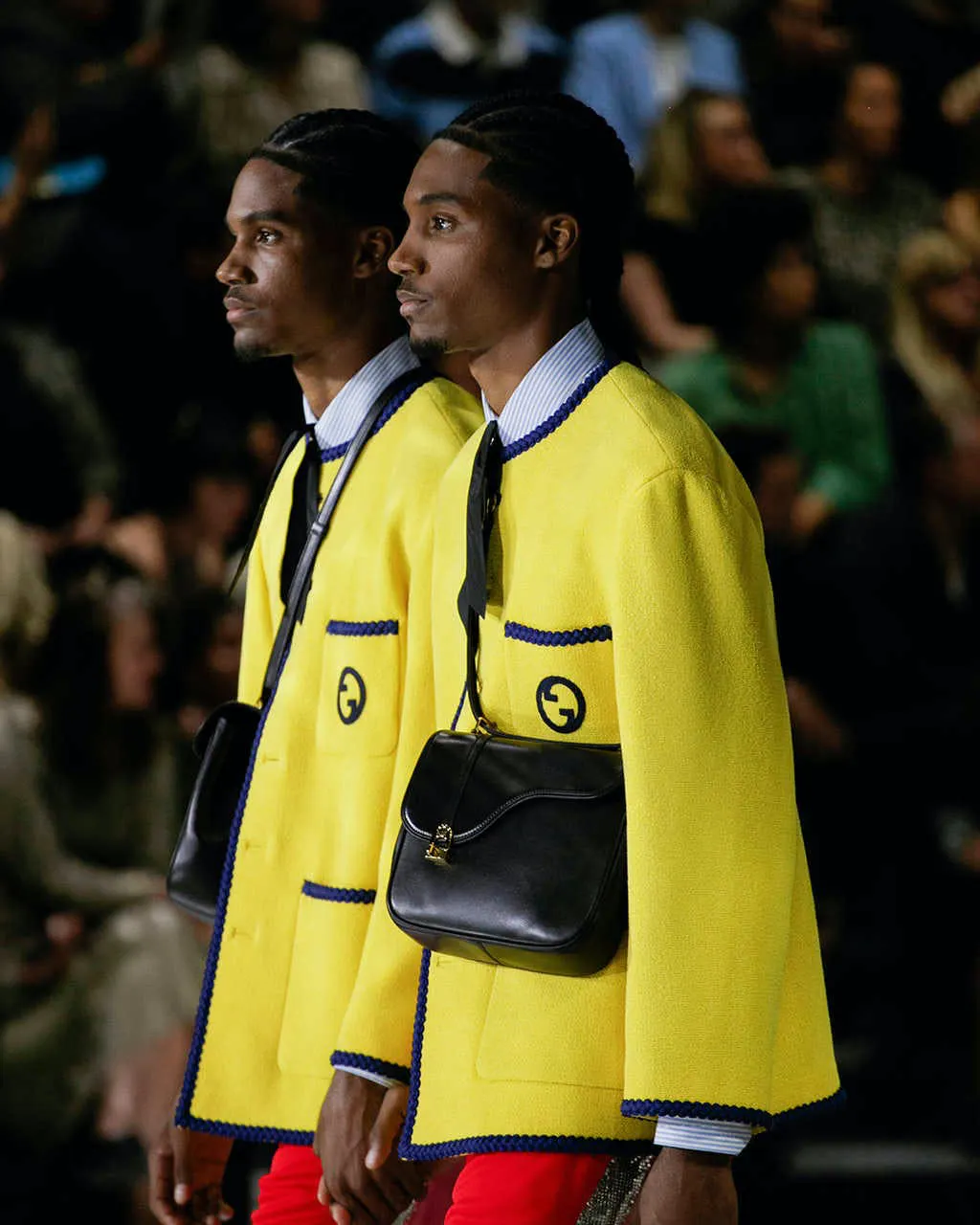 Gucci traz gêmeos idênticos para a passarela de Milão - PlatinaLine