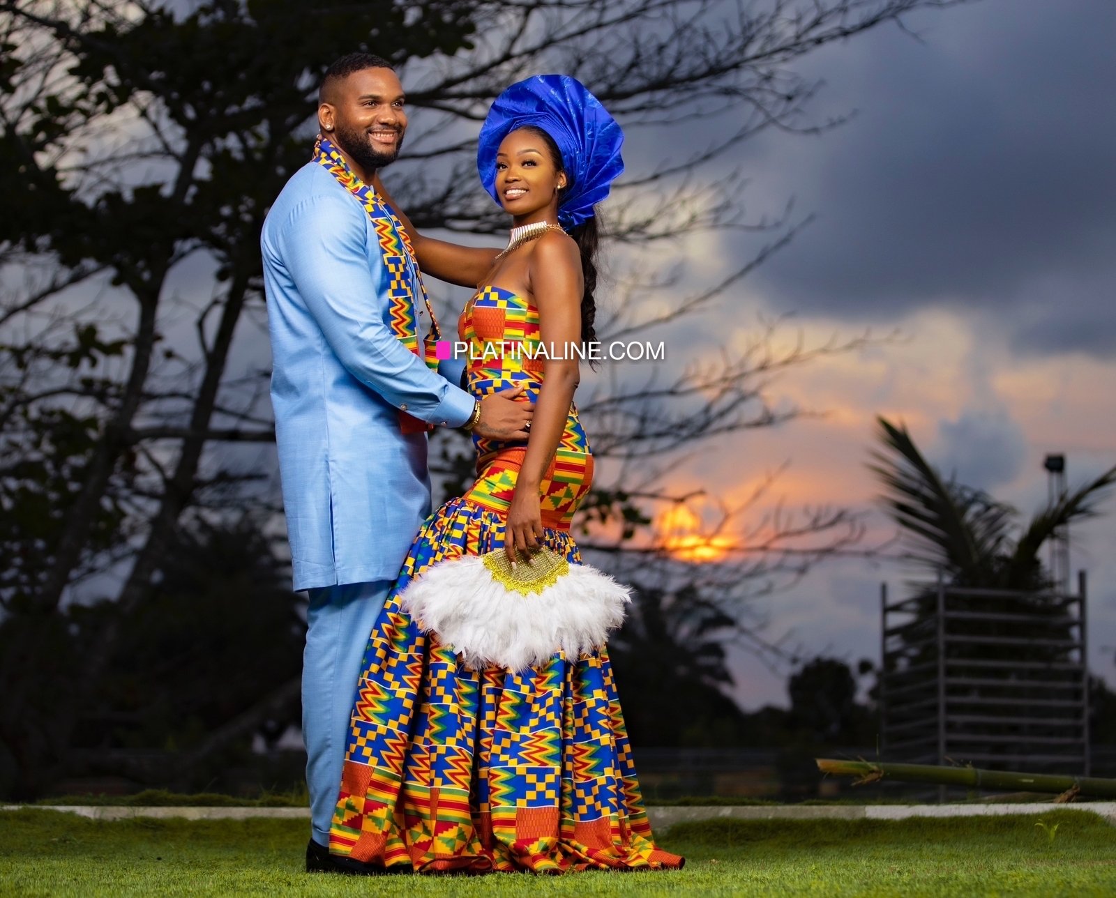 Zuleica Wilson e Igor Benza casam-se no tradicional em Cabinda ...